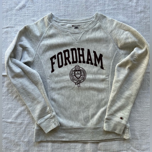Champion | Sweaters | Vtg Fordham X Champion Reverse Weave Adult ...